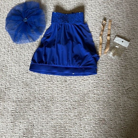 Tenth House | Costumes | Blue Dance Costume Top With Accessories | Poshmark